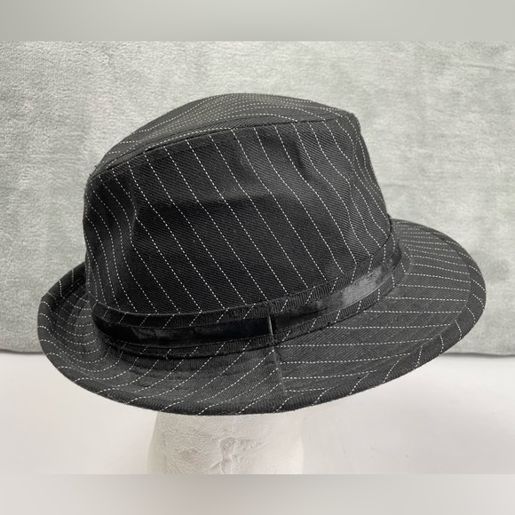 Disney | Accessories | Disneyland Resorts Mickey Mouse Black Pinstripe ...